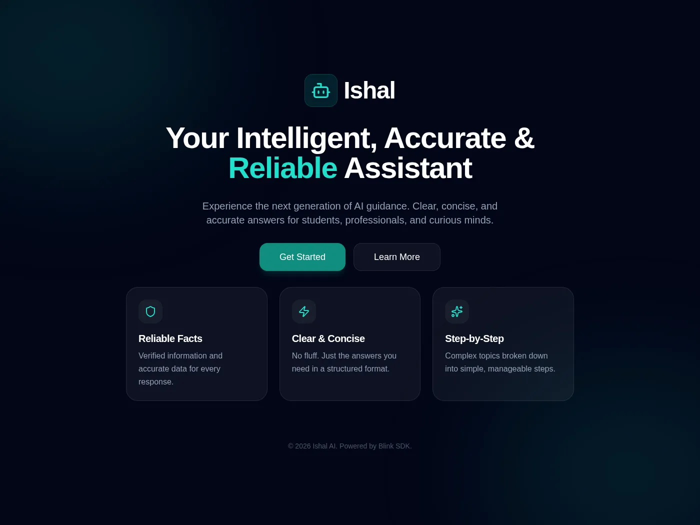 Ishal AI Assistant