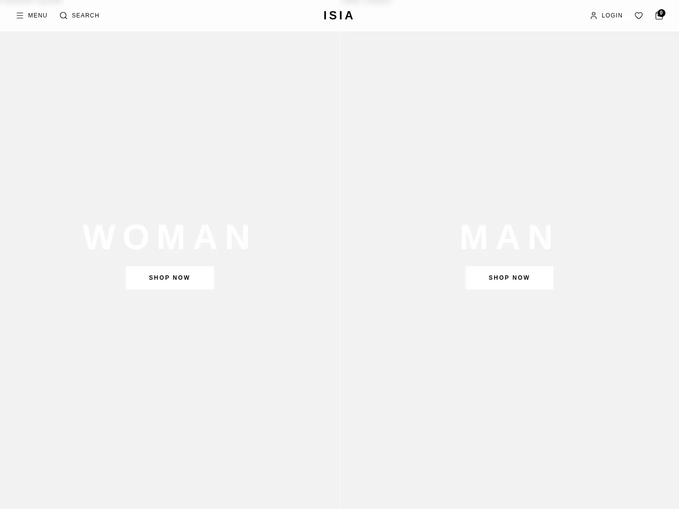 ISIA Brand Web Experience