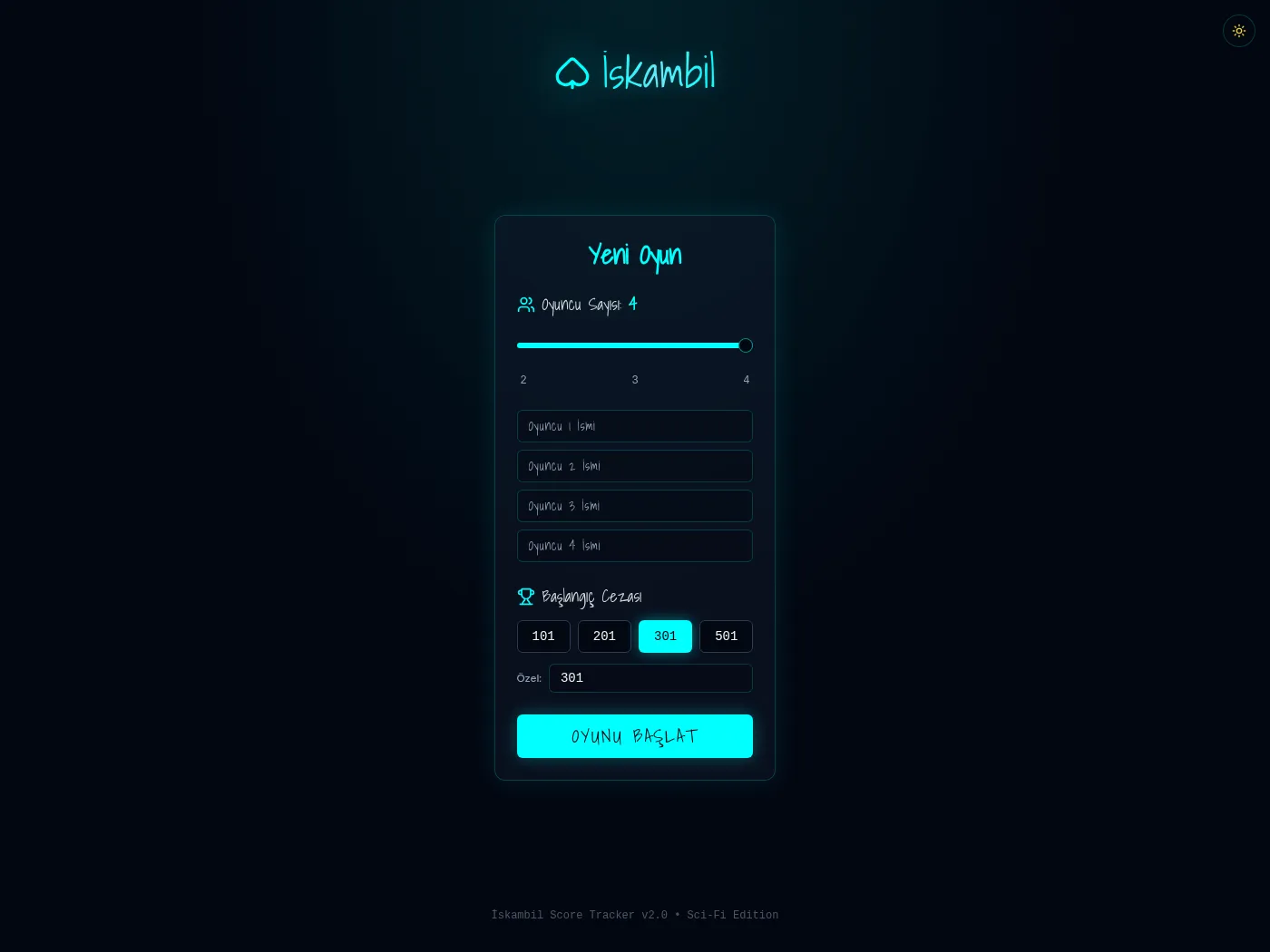 İskambil Score Tracker