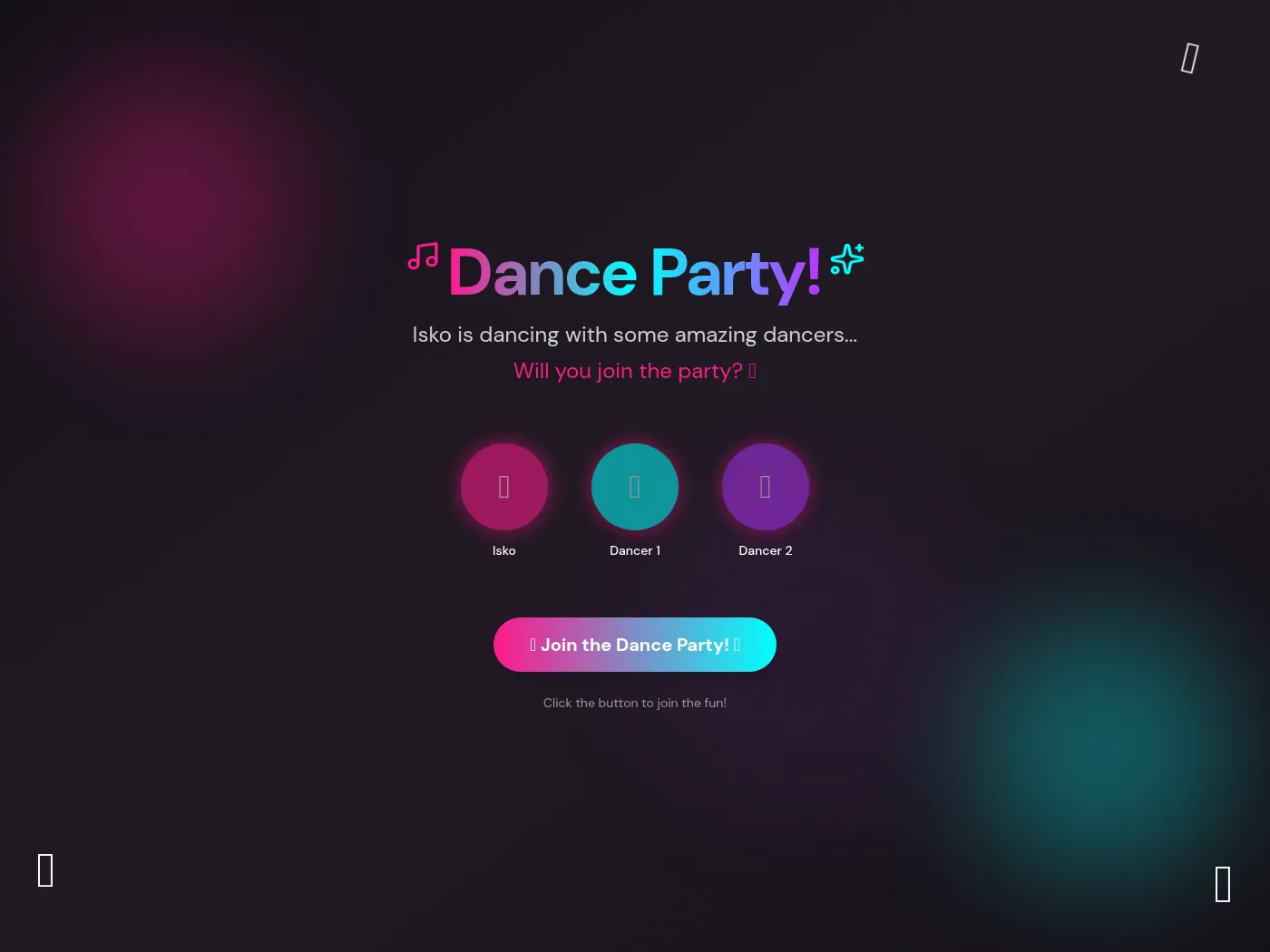 Isko Dance Invite
