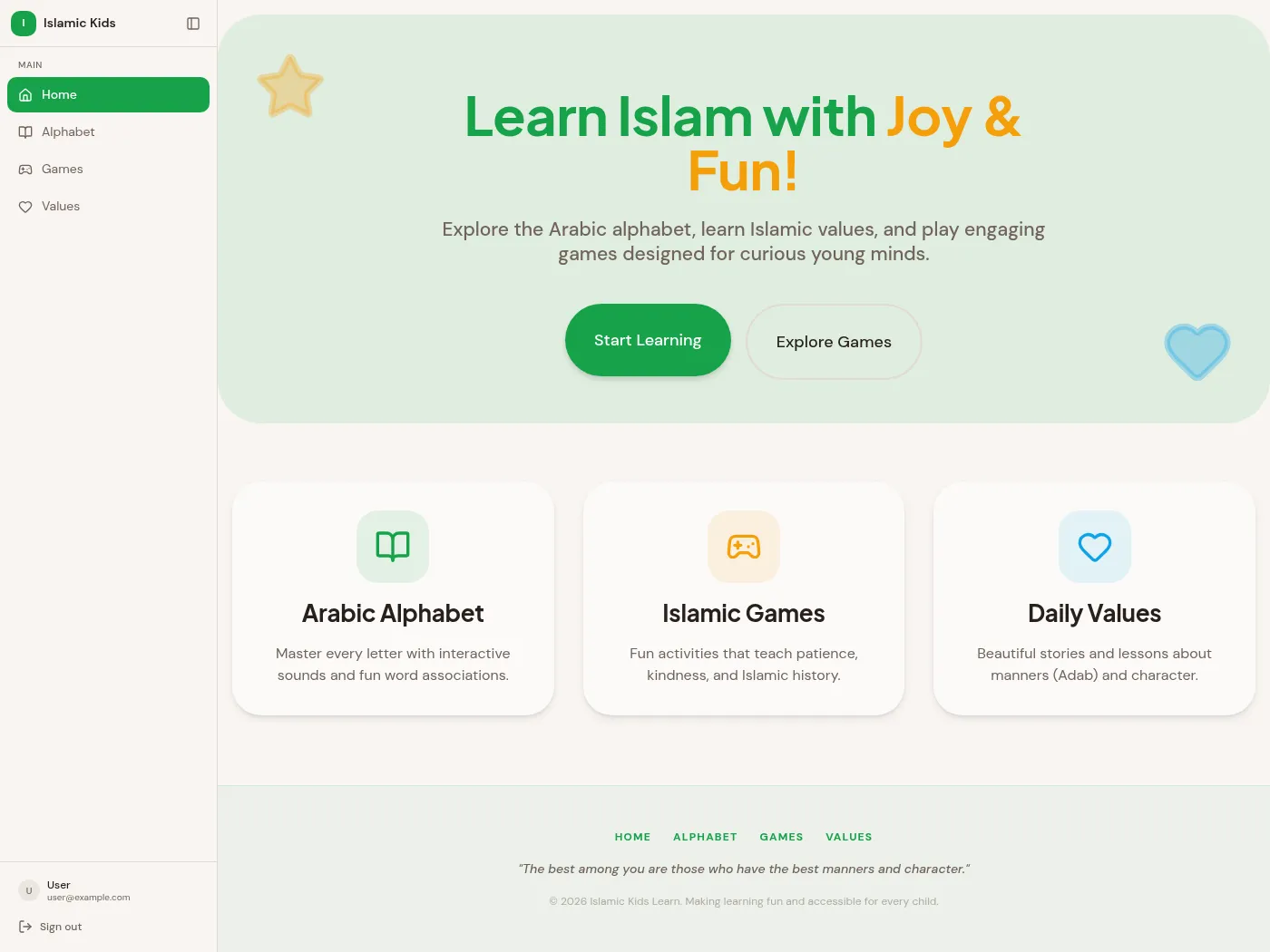Islamic Kids Learn