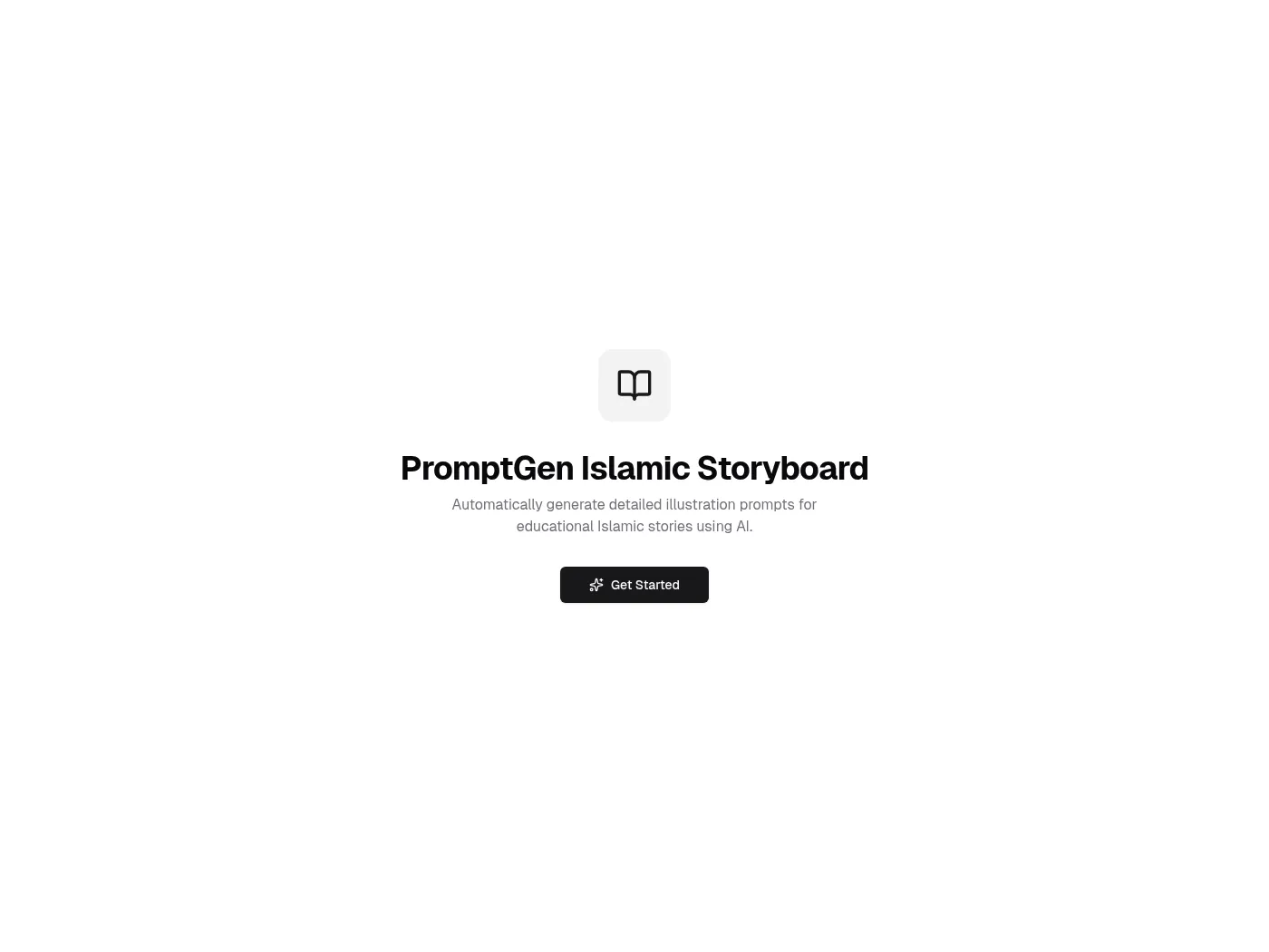 PromptGen Islamic Storyboard