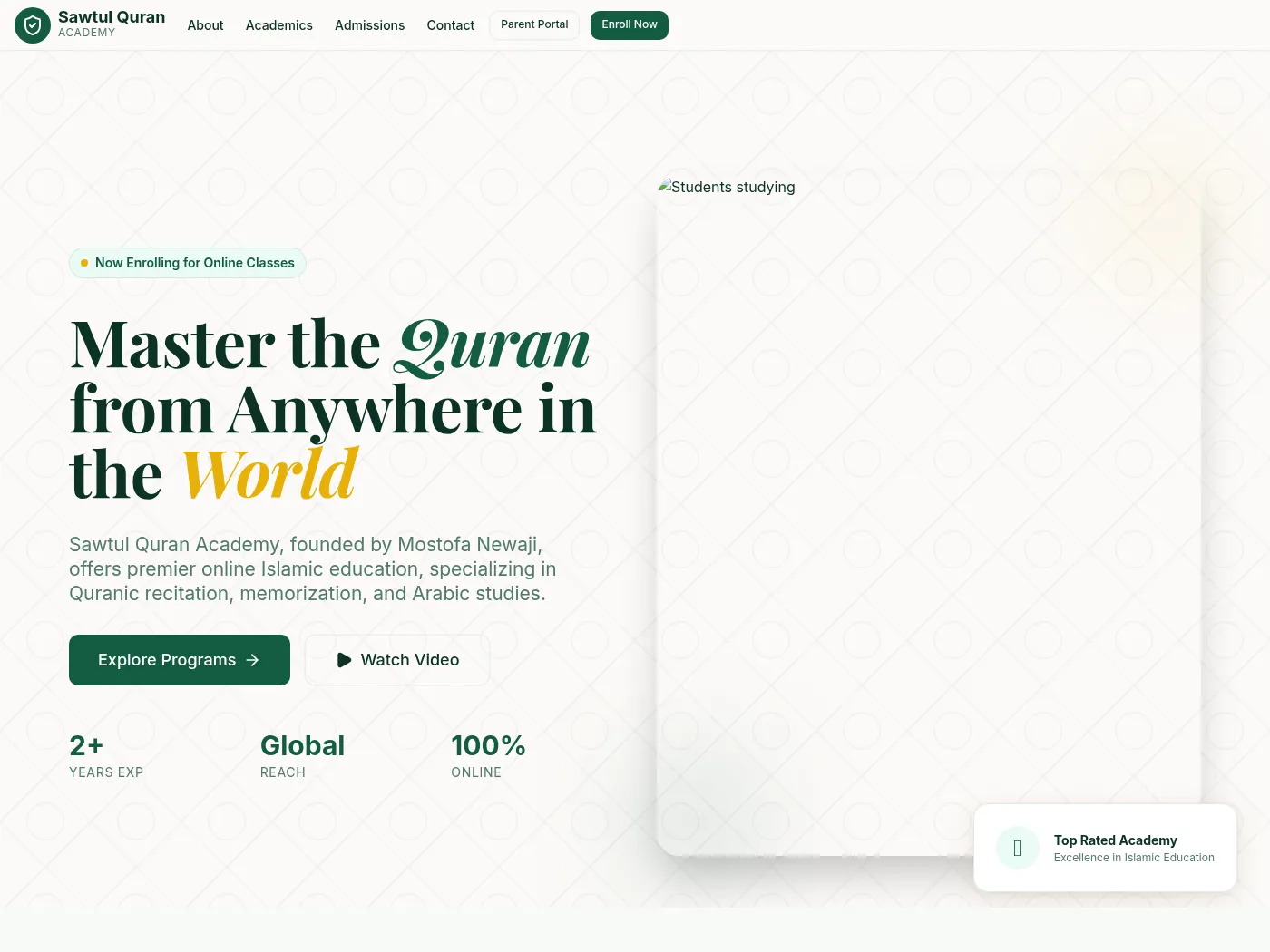 Islamic School Portal