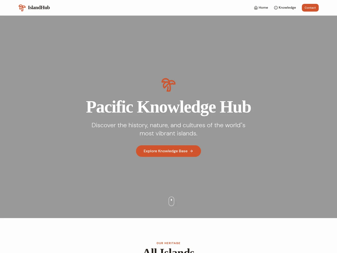 Island Knowledge Hub