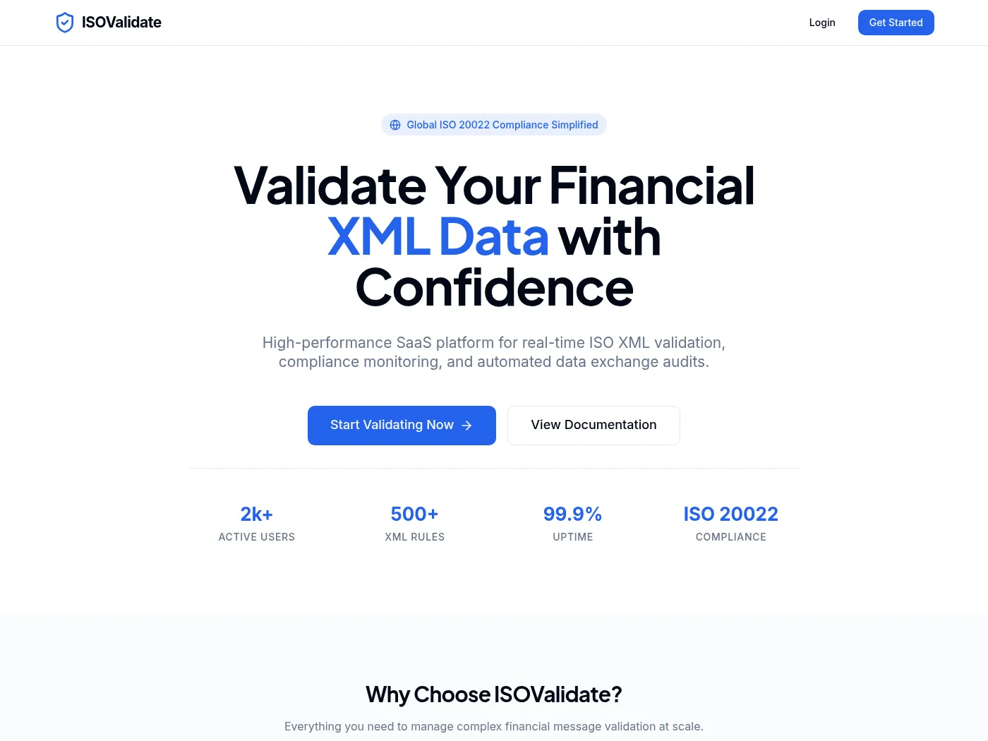 ISO XML Validator SaaS