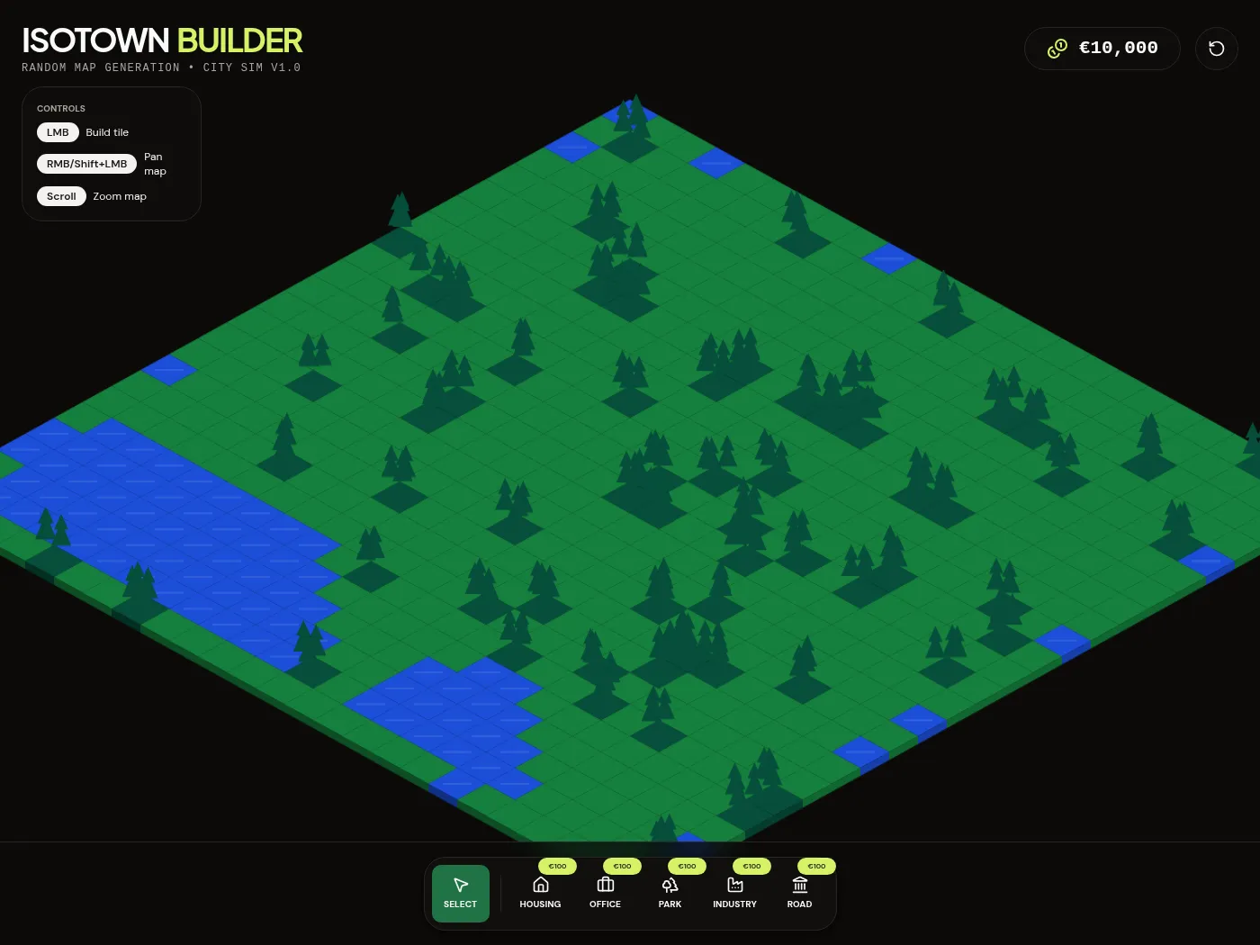 Isotown Builder