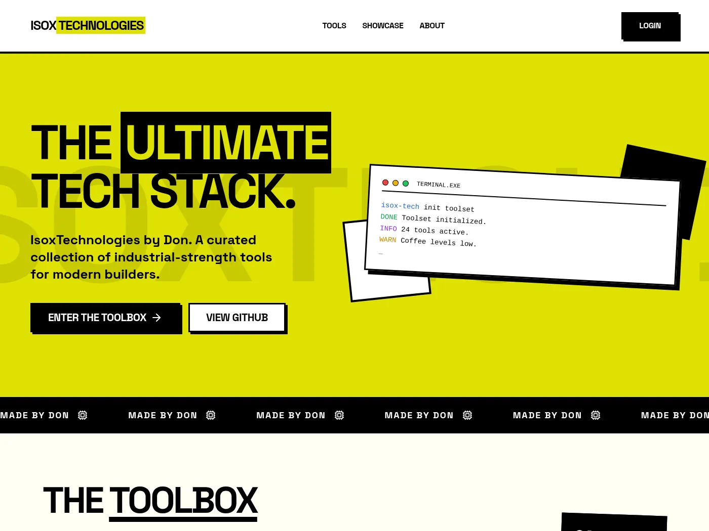 IsoxTechnologies App