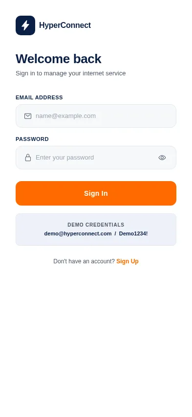 ISP Customer Connect