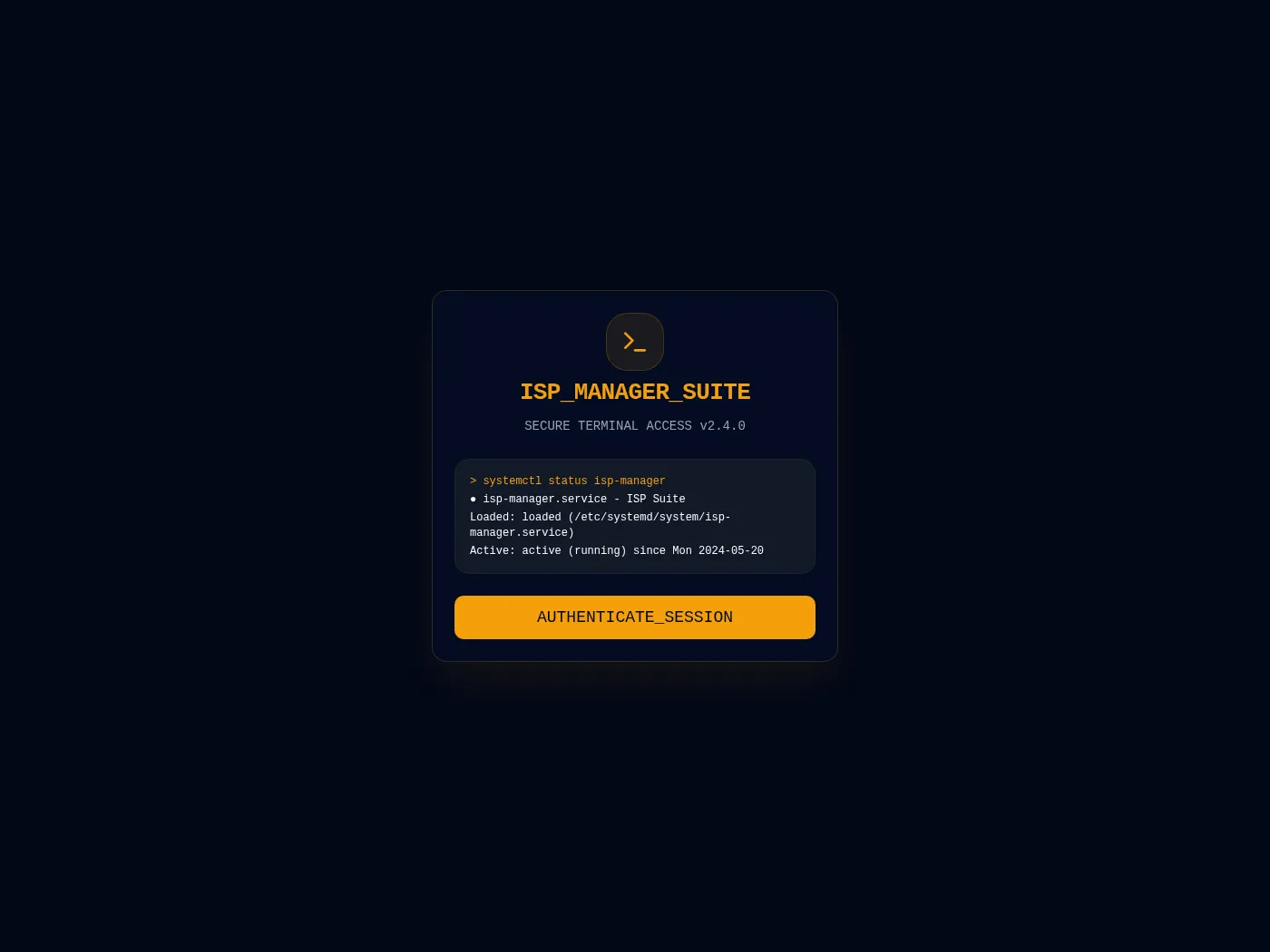 ISP Manager Suite