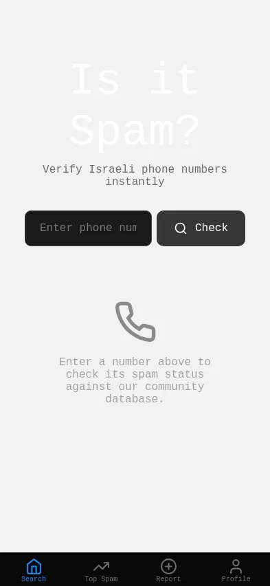 Spam Caller Checker