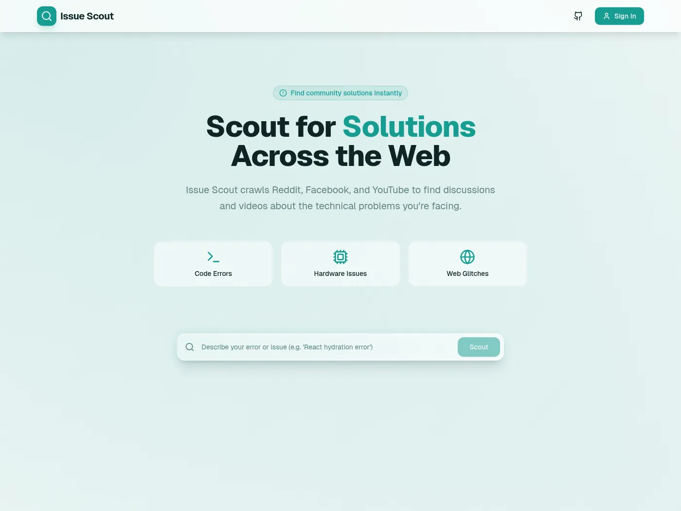 Issue Scout