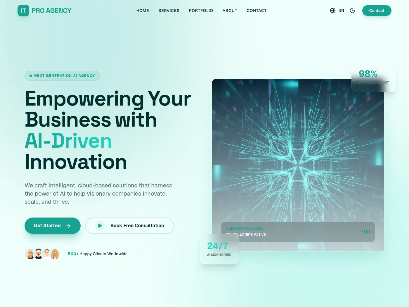 IT Pro Agency Site