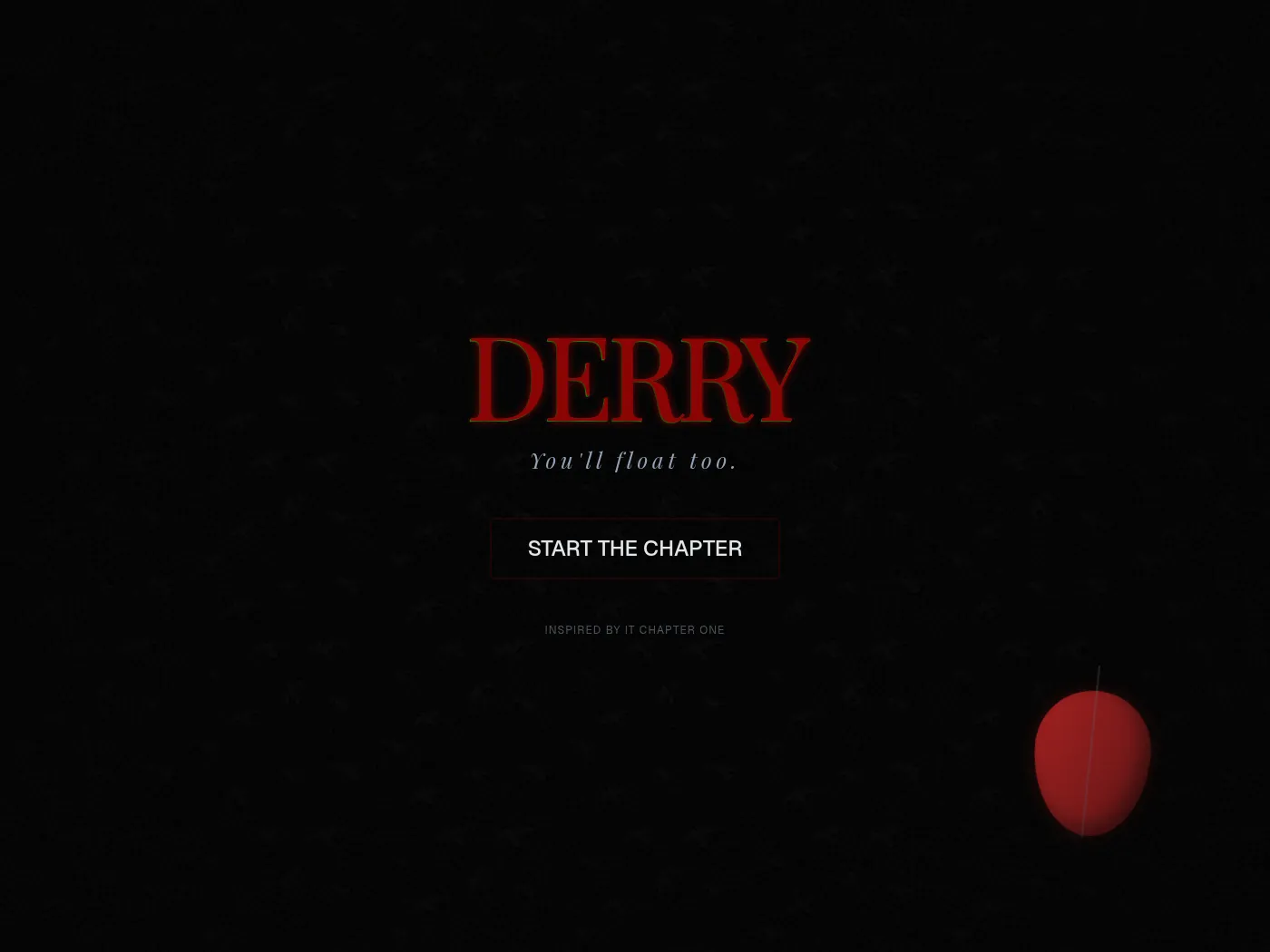 IT Chapter One Game