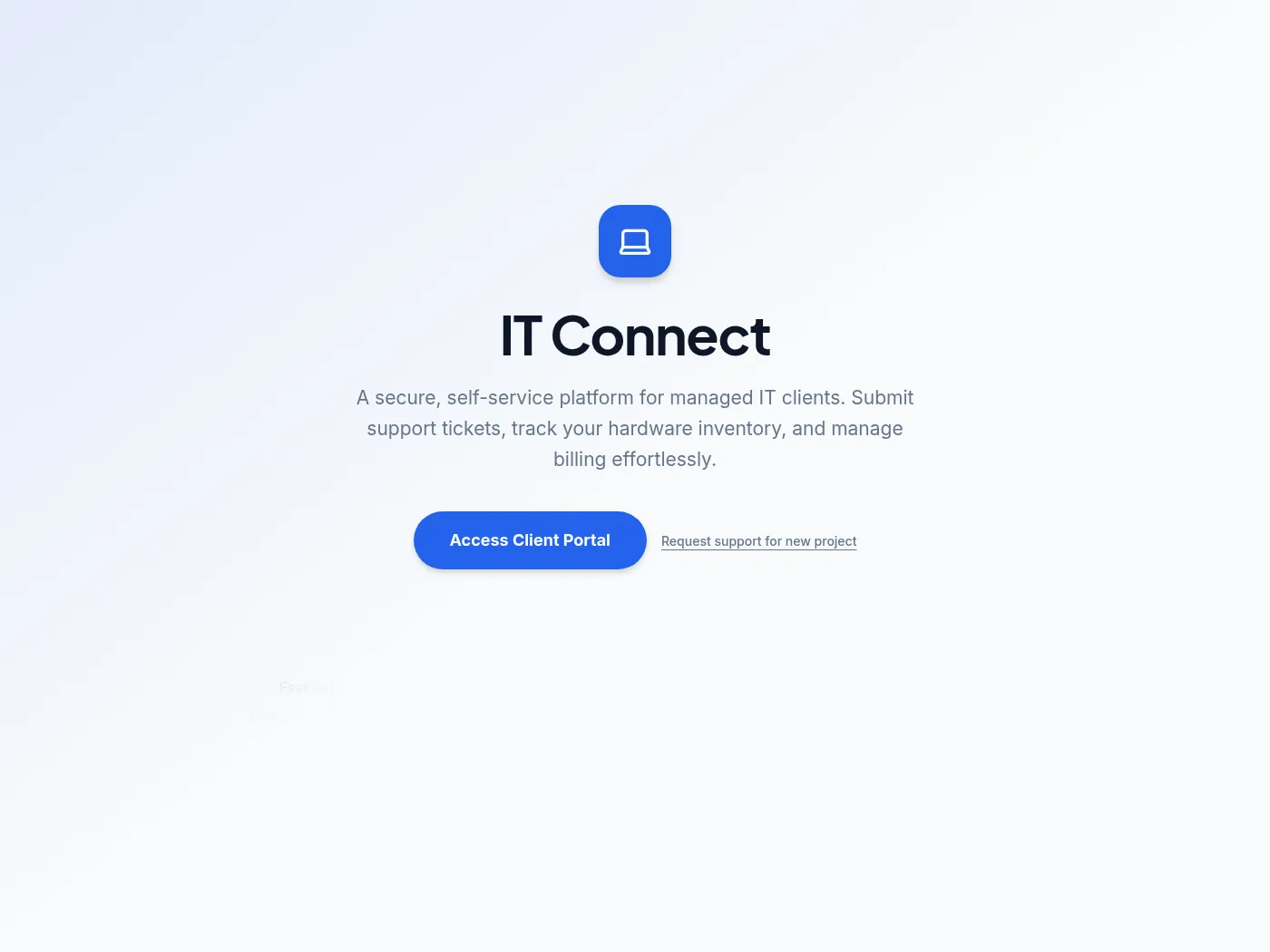 IT Client Portal