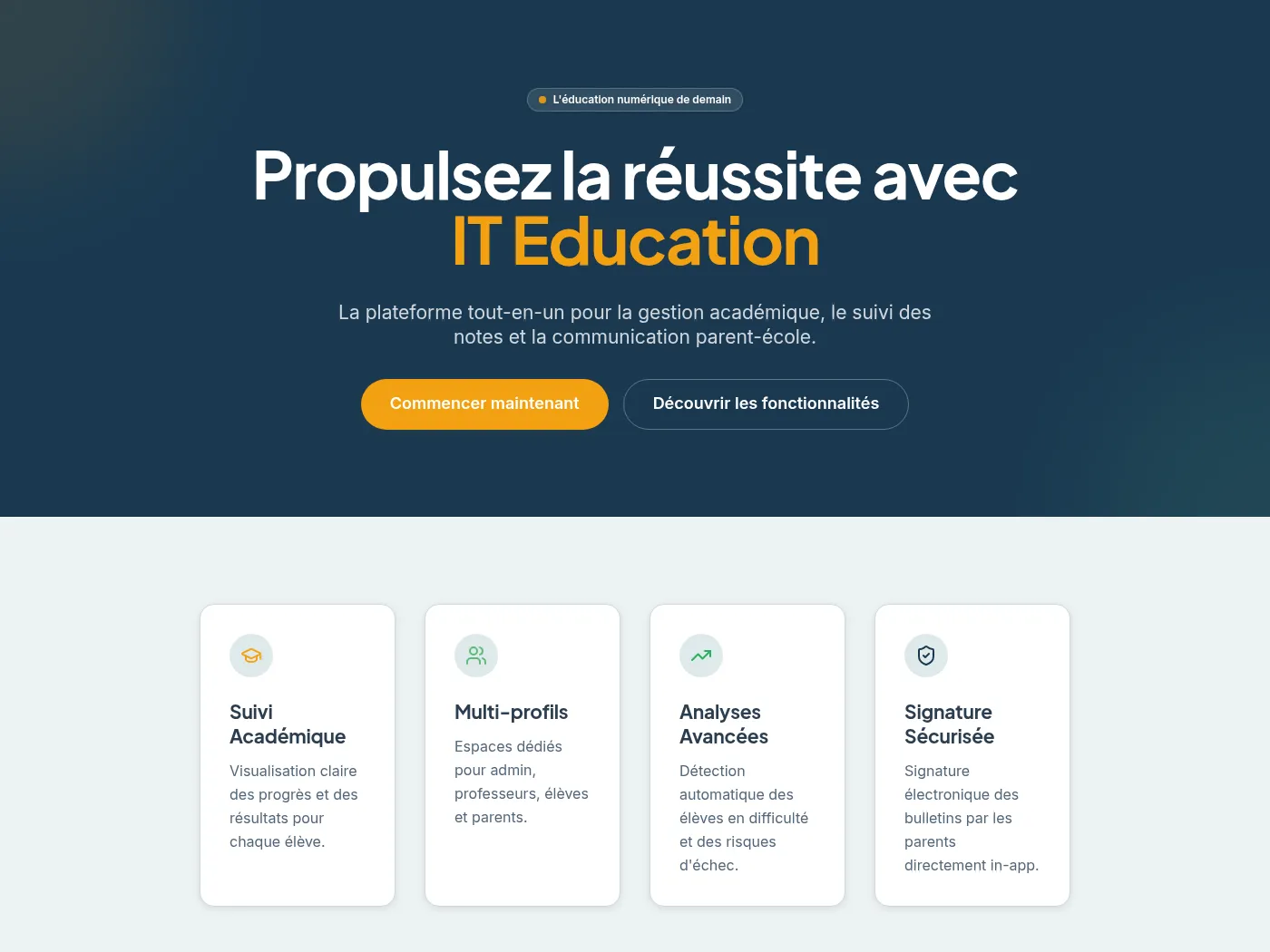 IT Education Platform