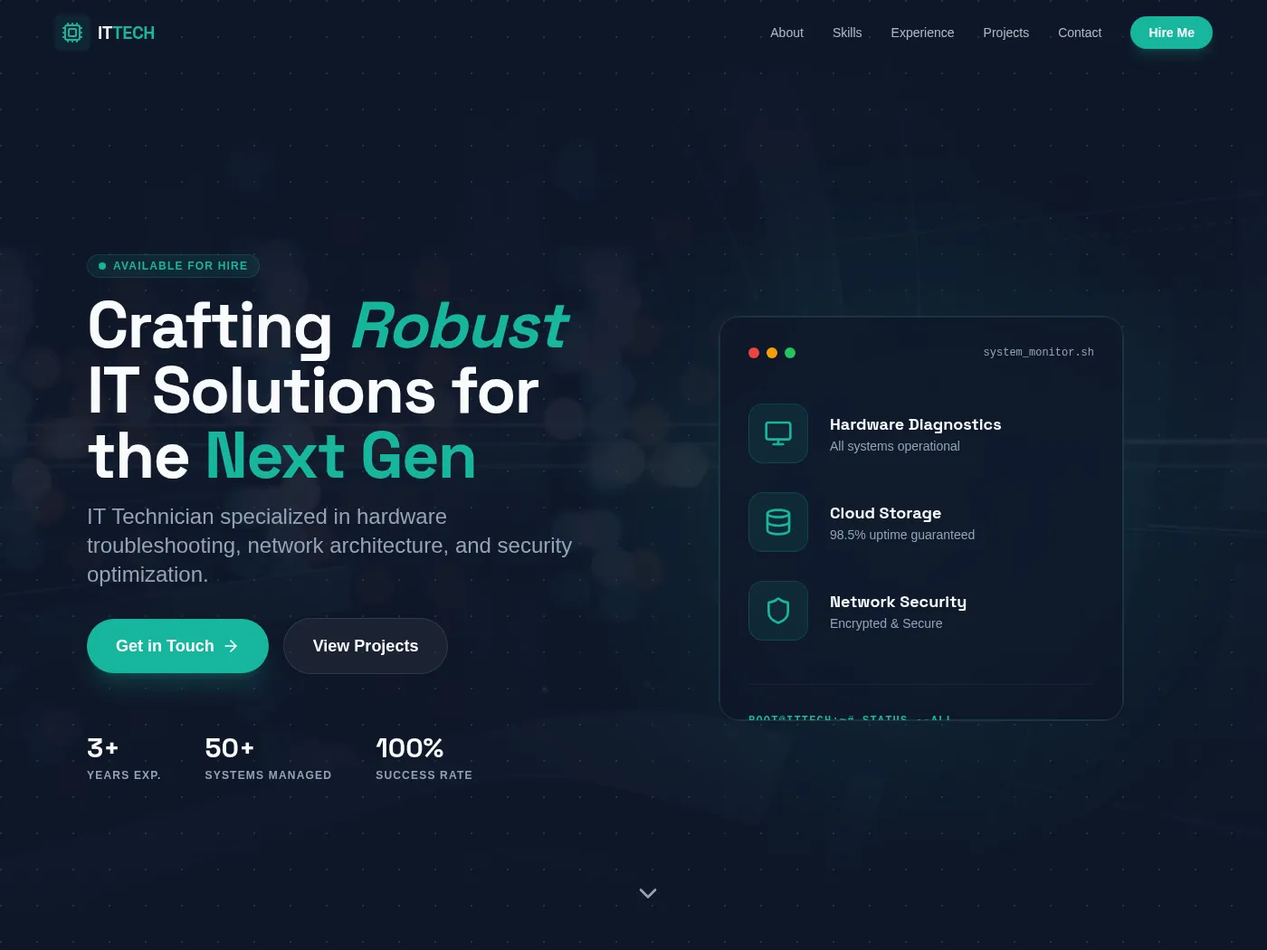 IT Technician Portfolio