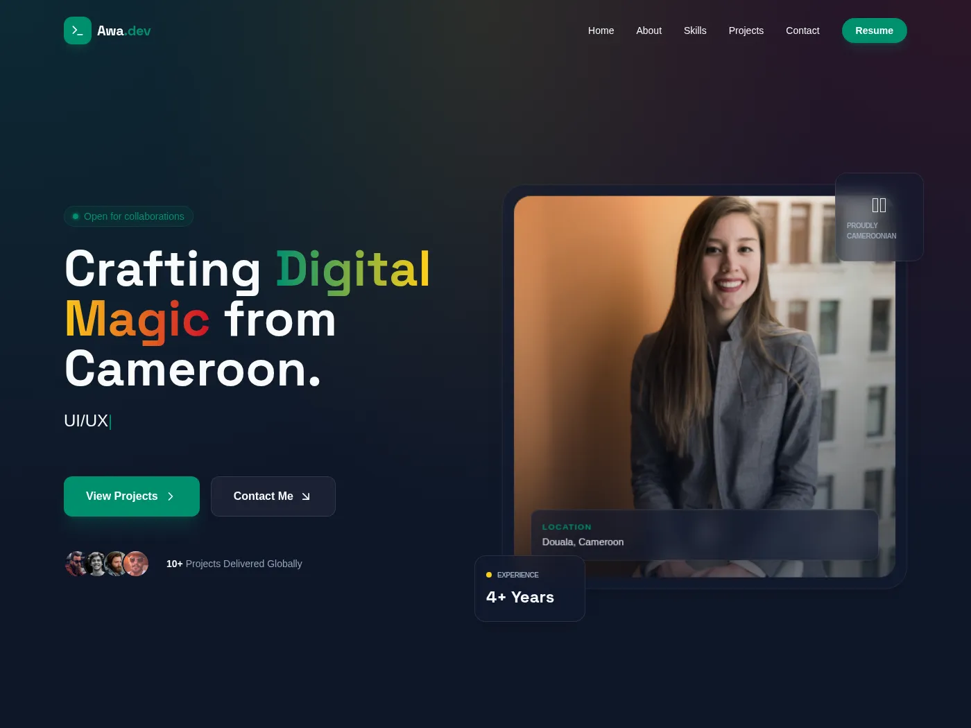 Cameroonian IT Portfolio