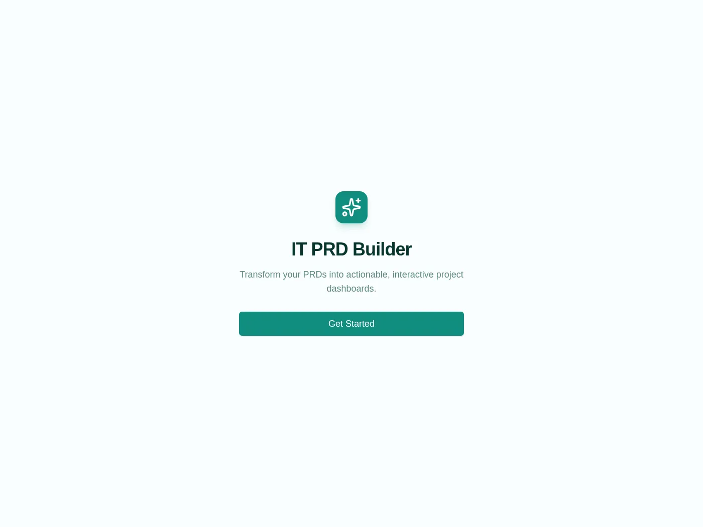 IT PRD Builder