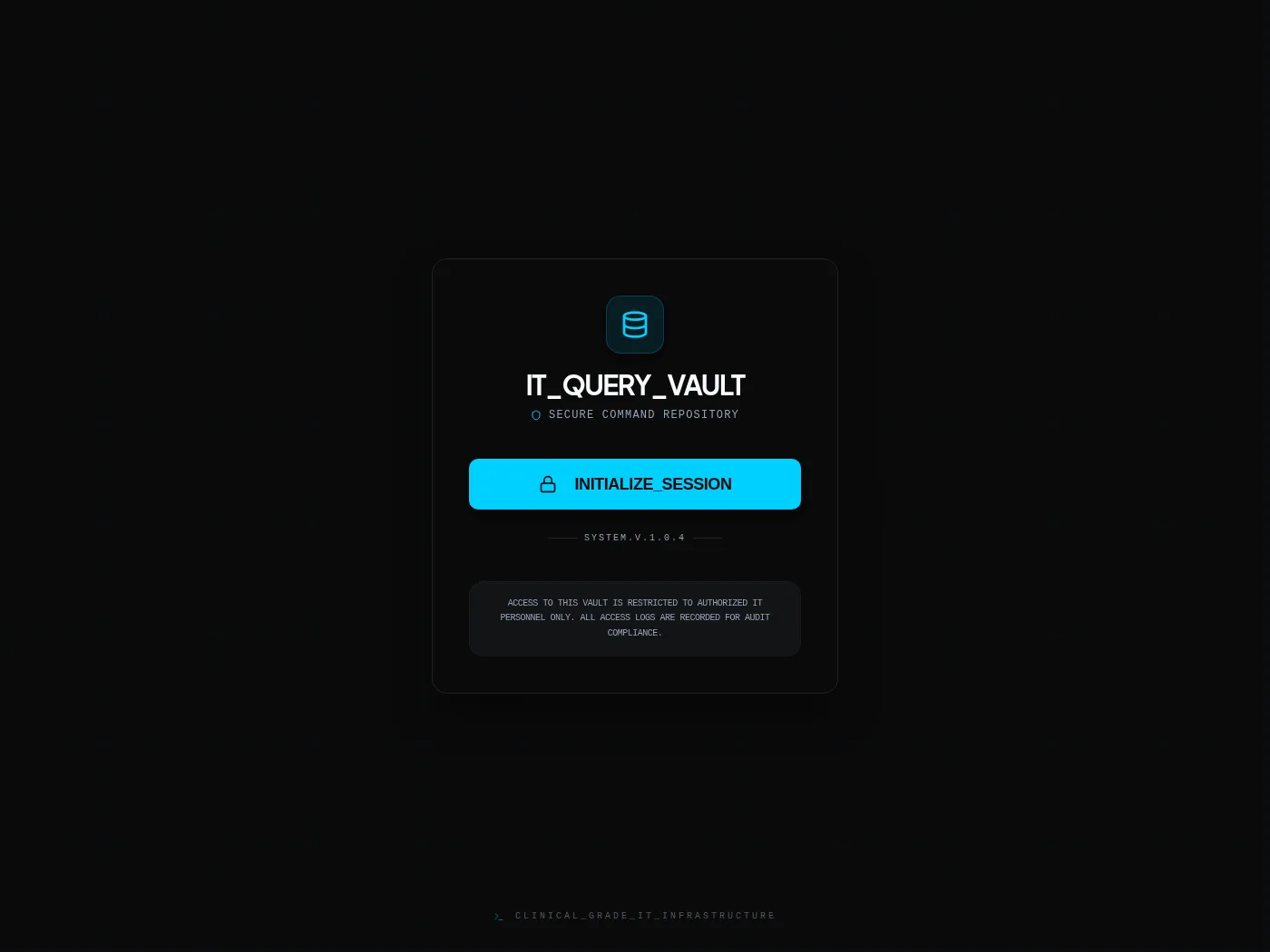 IT Query Vault