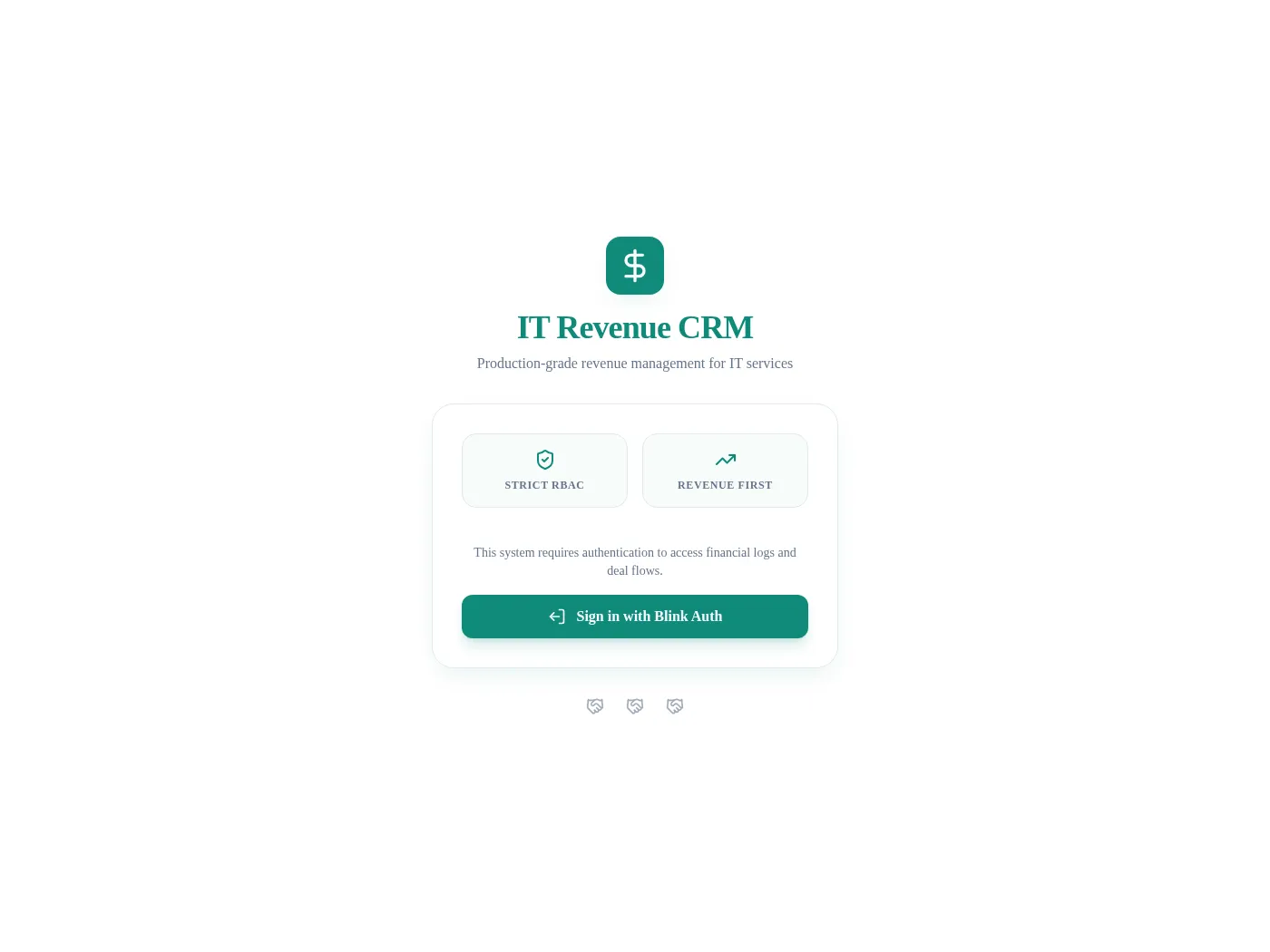 IT Revenue CRM