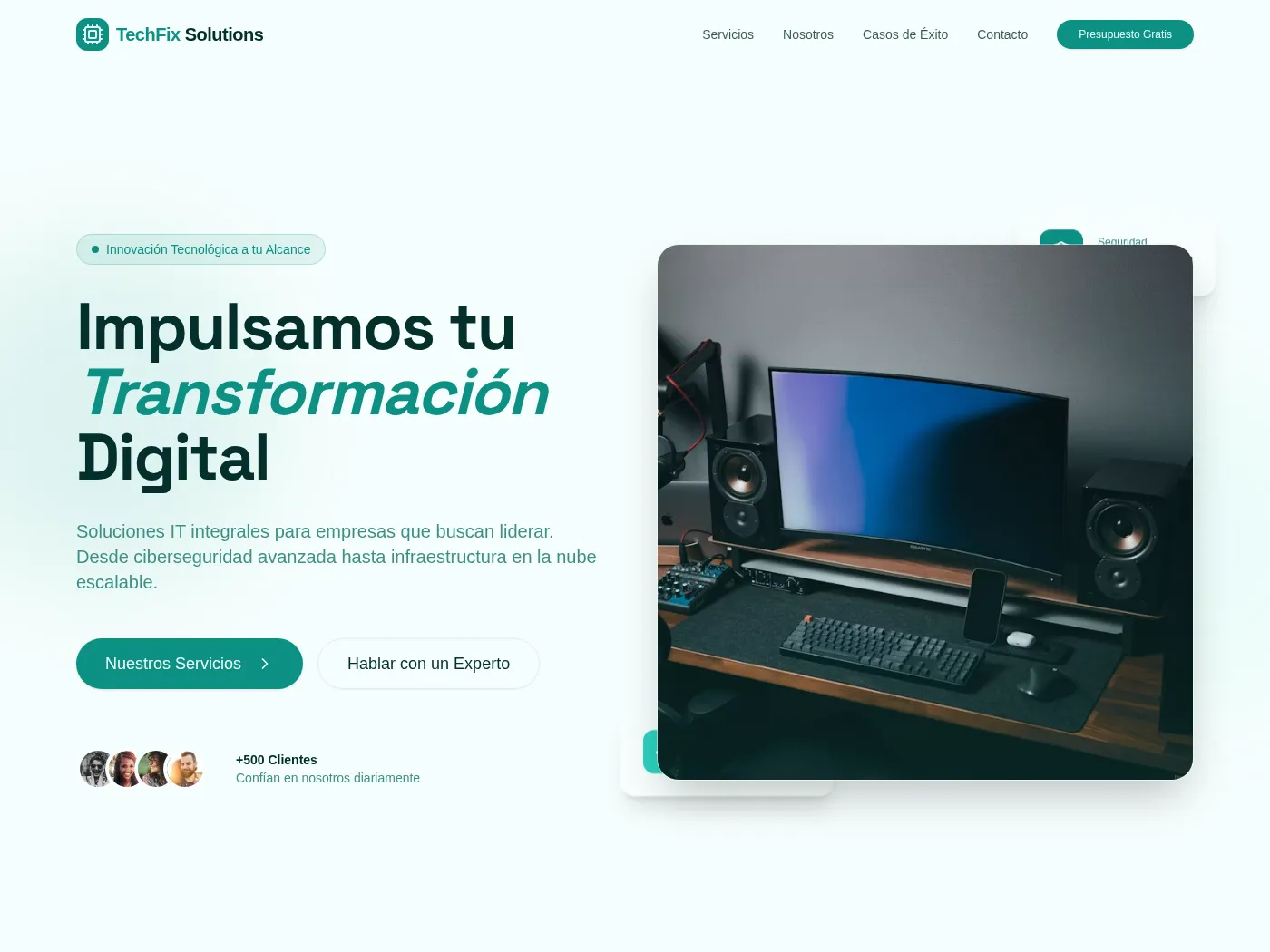 IT Services Webpage
