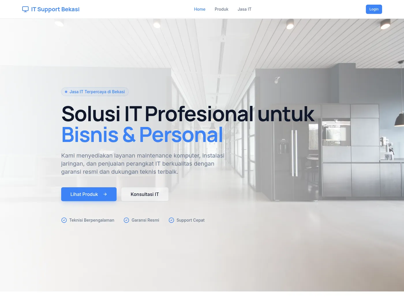 IT Support Bekasi