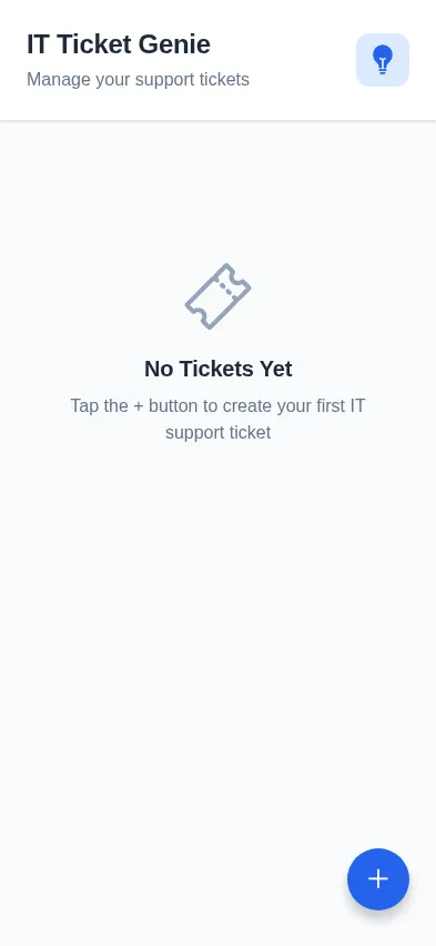 IT Ticket Genie