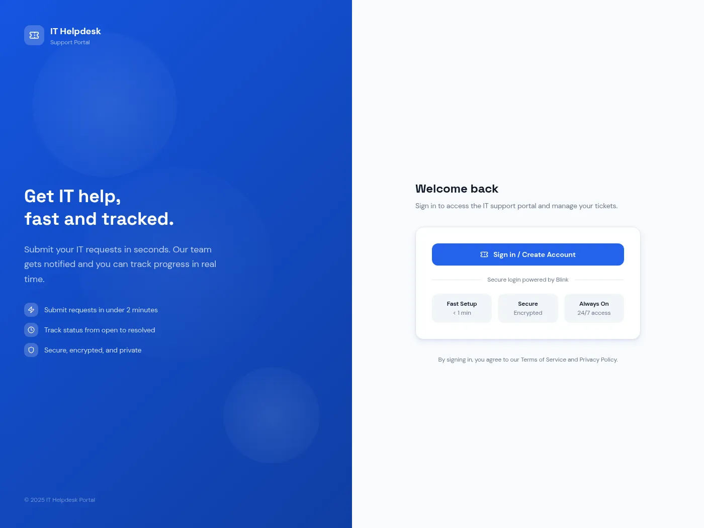 IT Helpdesk Portal