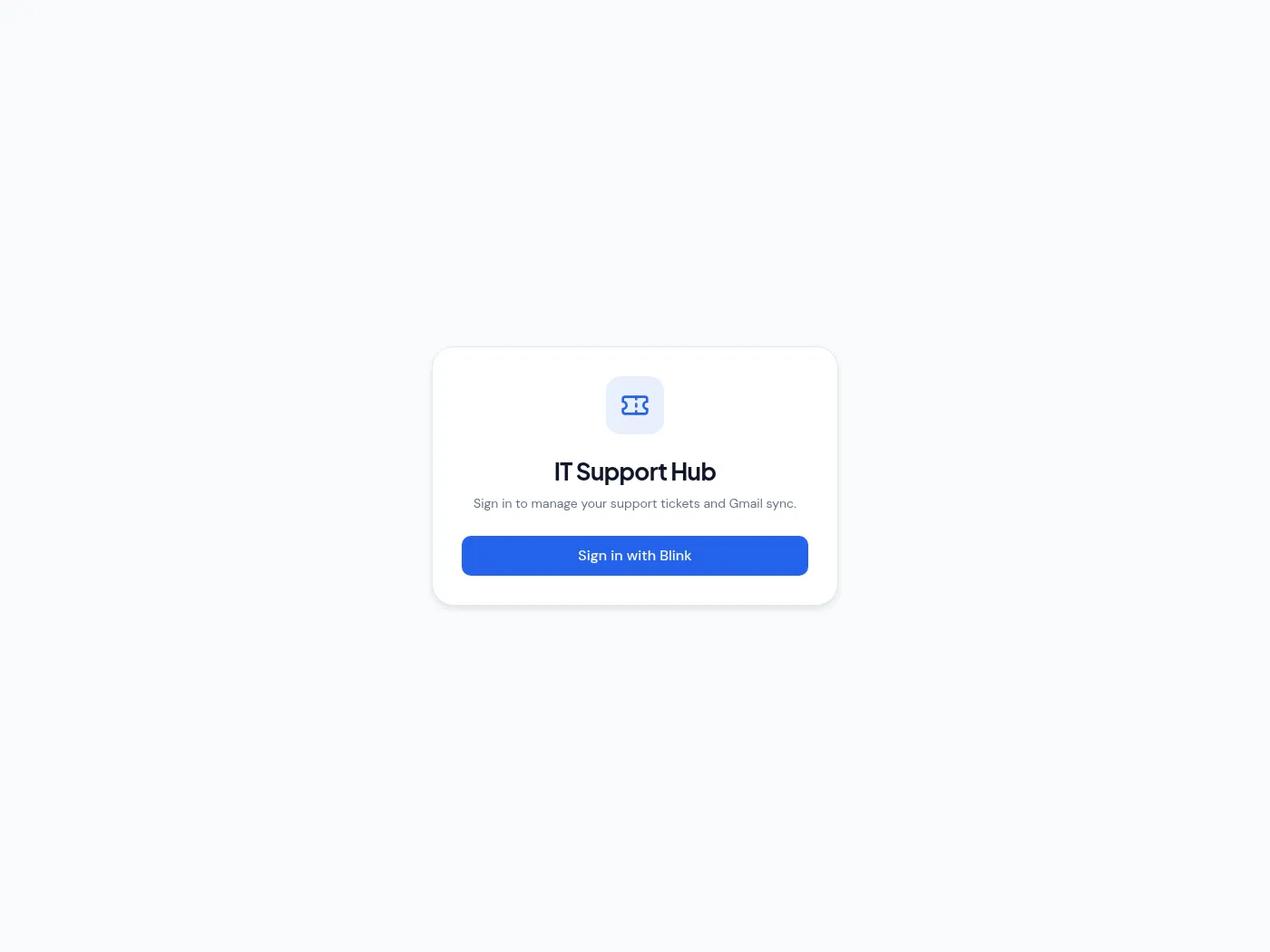IT Support Ticket Hub