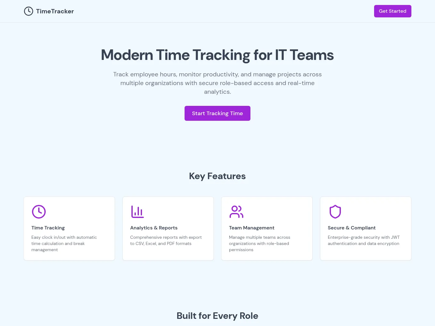 IT Office Time Tracker
