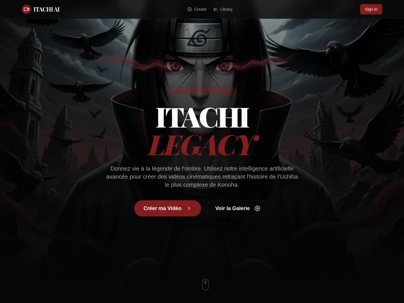 Itachi Story Video Maker