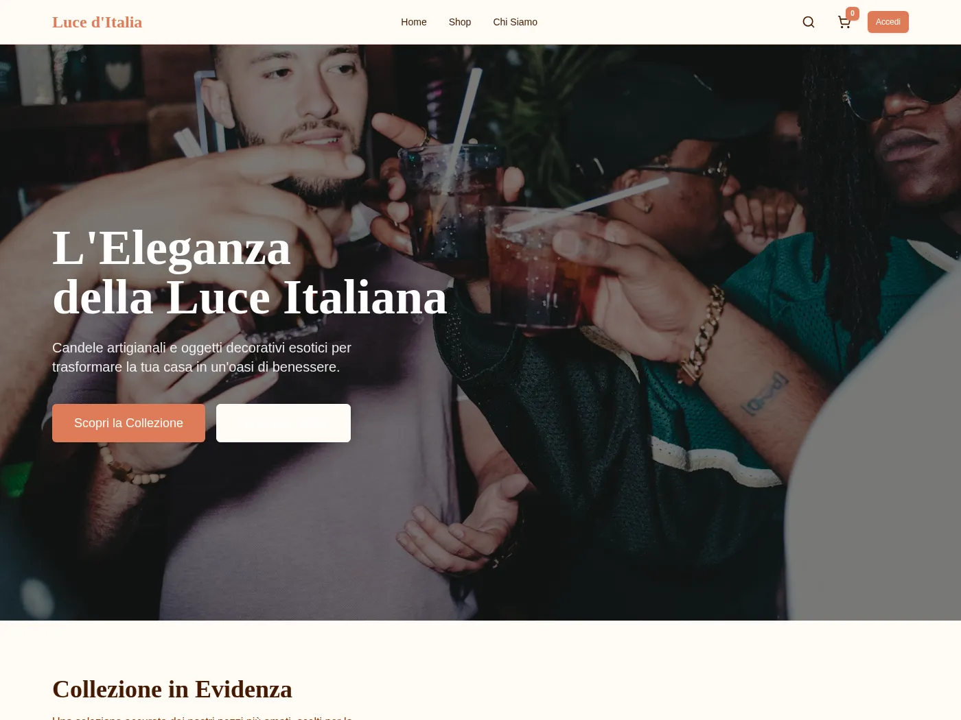 Italian Candle Shop