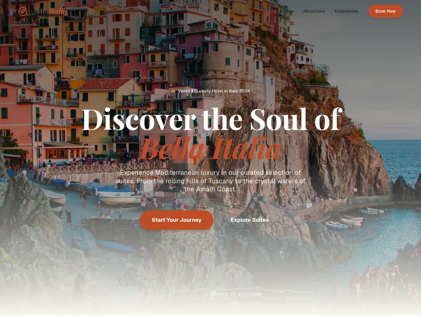 Bella Italia Hotel Page