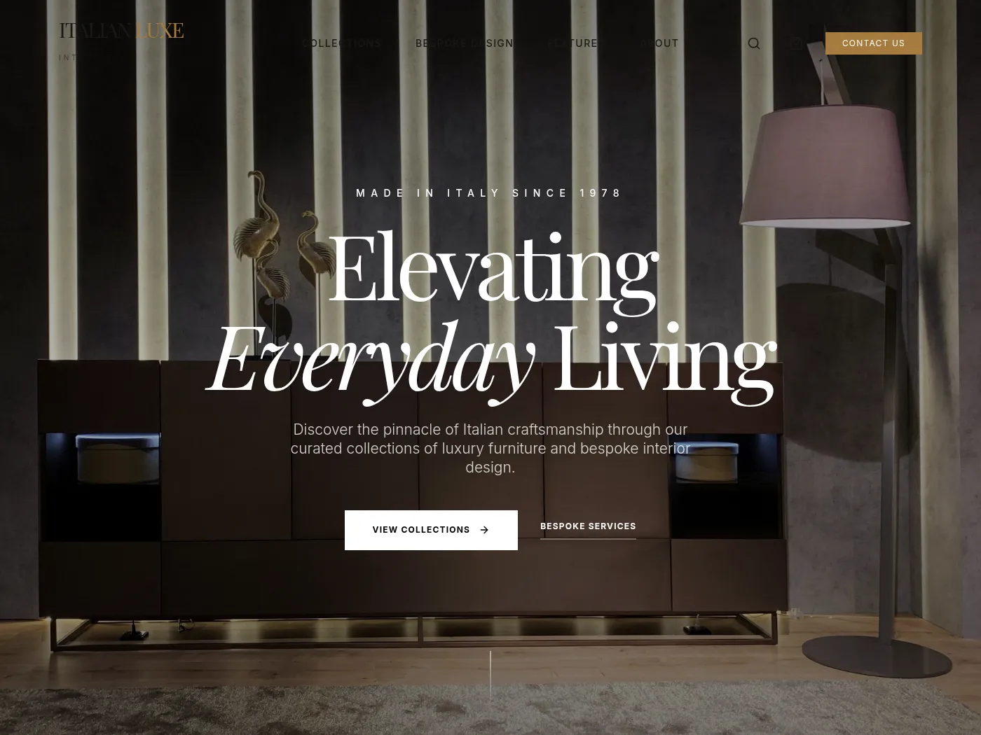 Italian Luxe Interiors