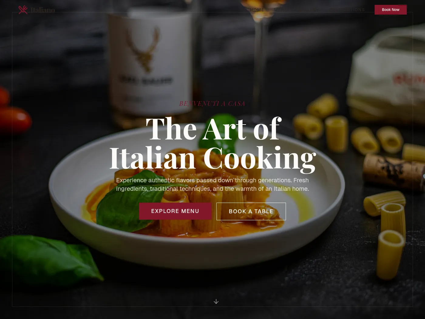 Italiano Ristorante Site