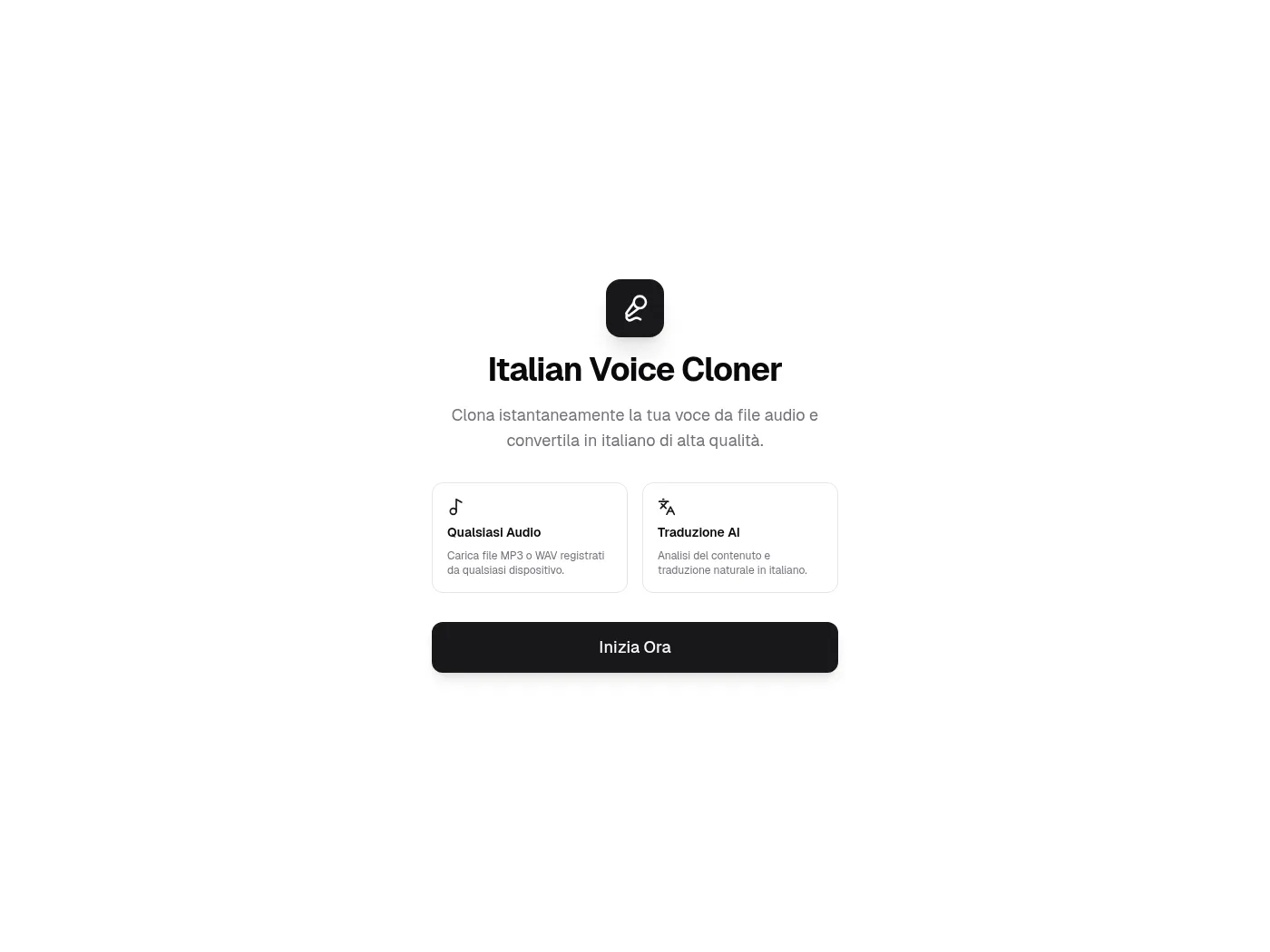 Italian Voice Cloner