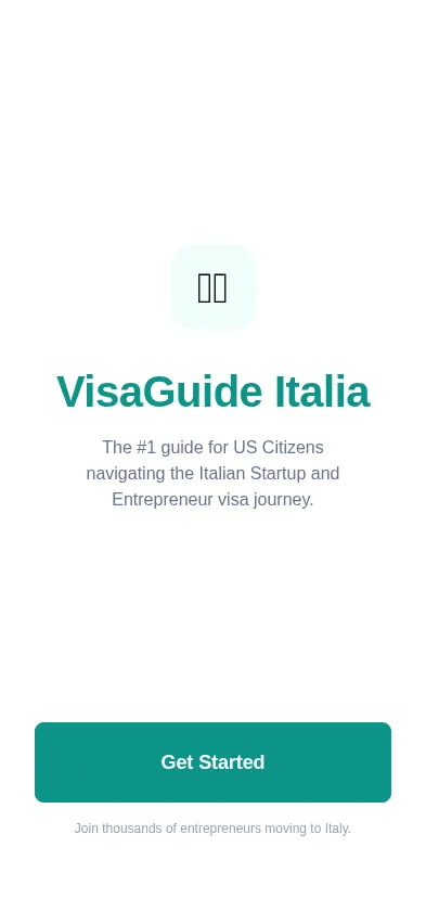 VisaGuide Italia App