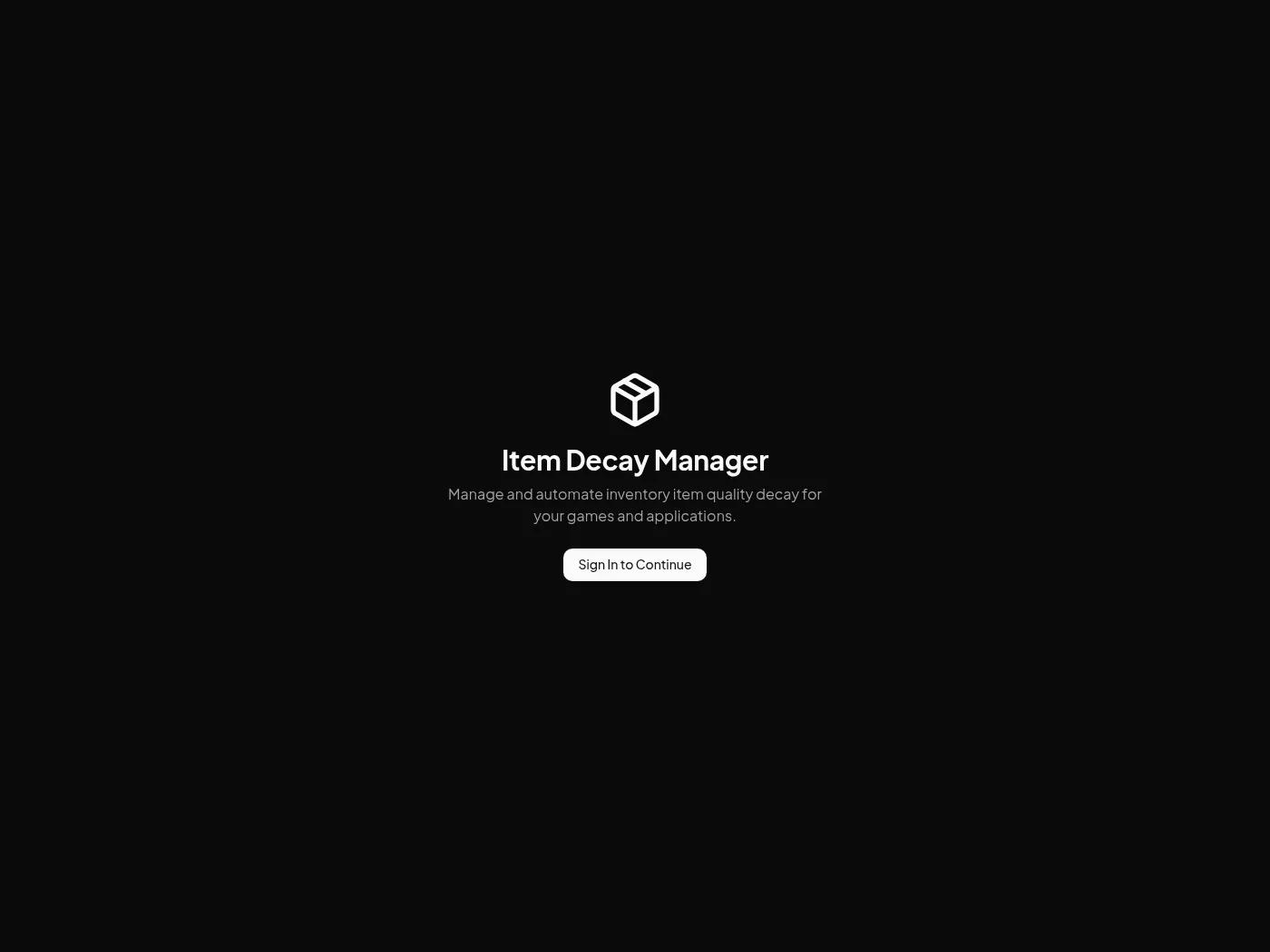 Item Decay Manager
