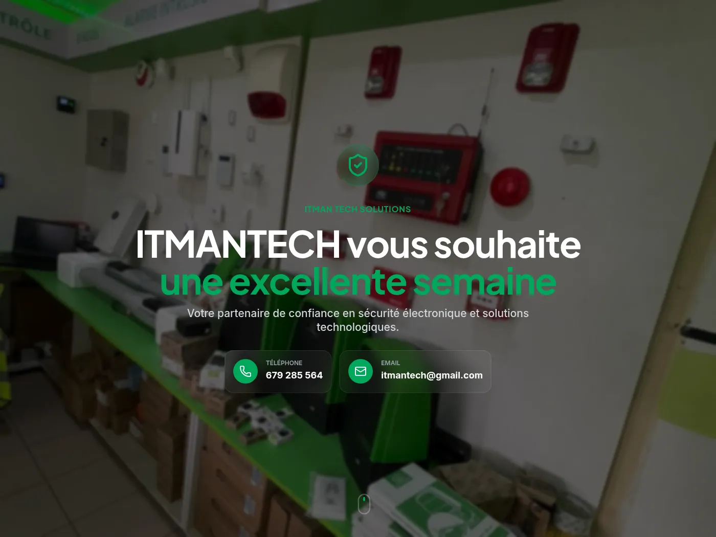 ITMAN Tech Greeting Banner
