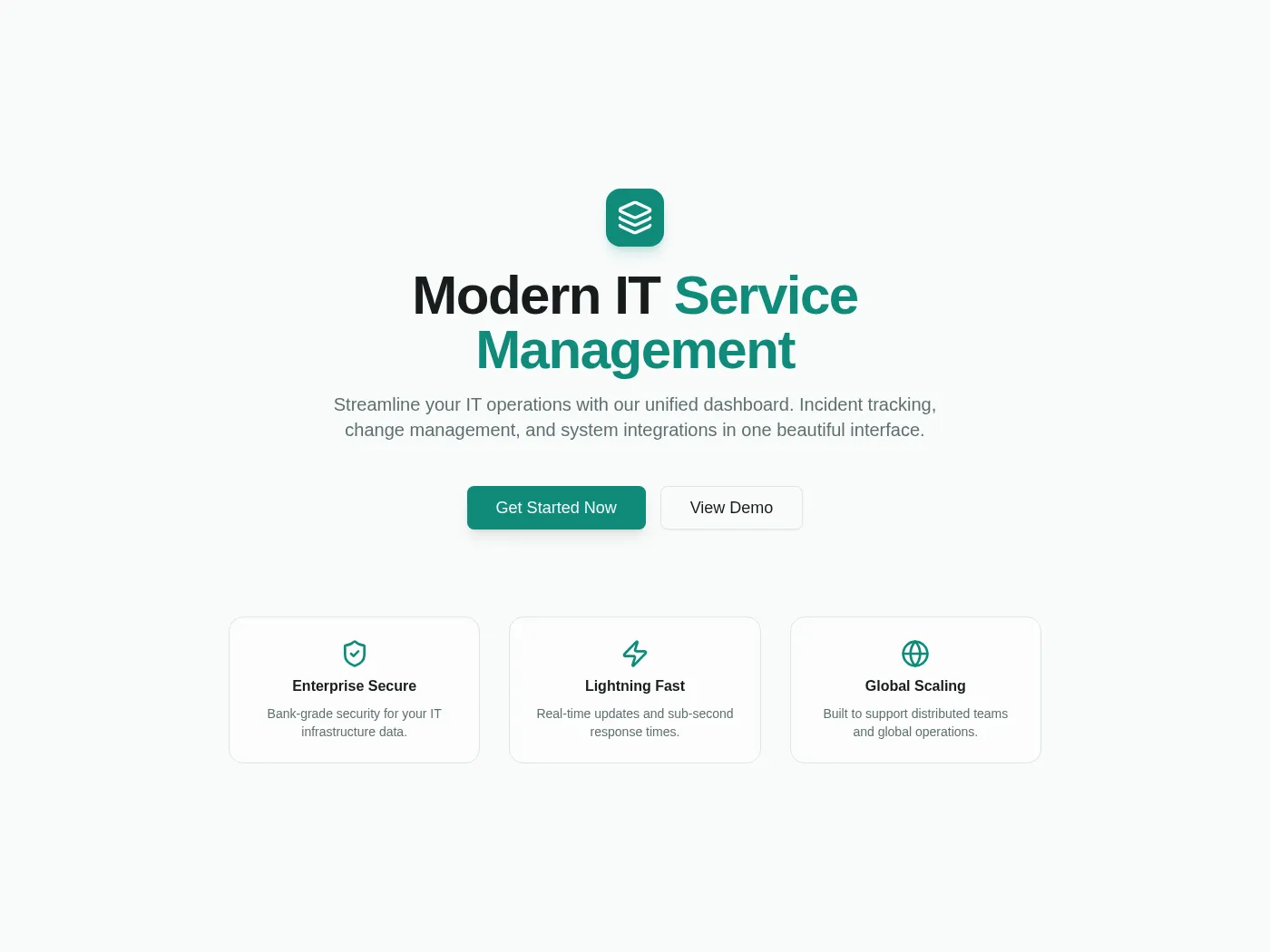ITSM Dashboard Suite