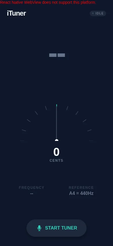 iTuner Minimal iOS App