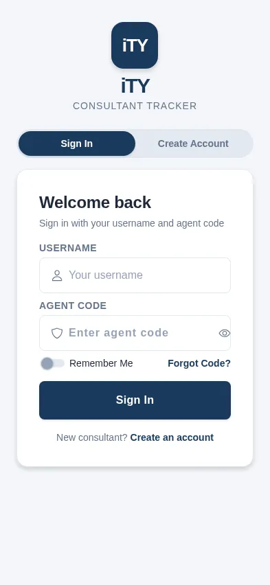 iTY Consultant Tracker