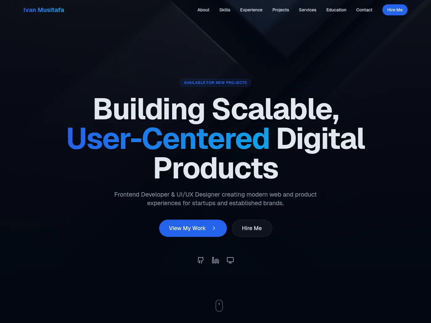 Ivan Musitafa Portfolio