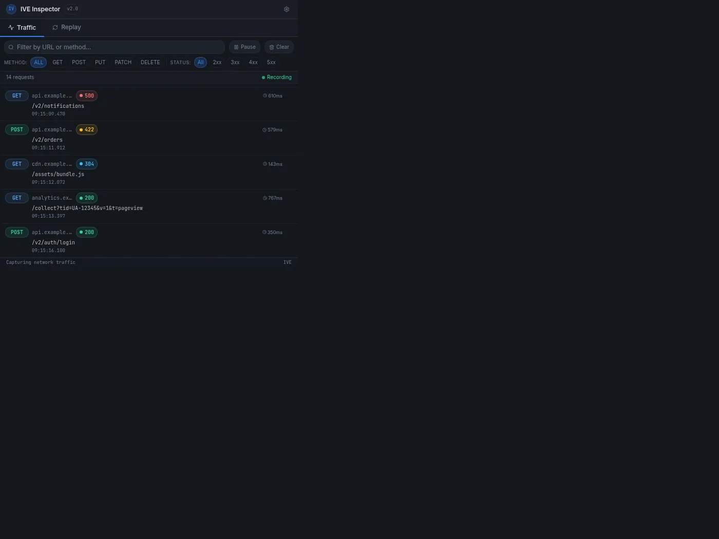IVE Chrome Extension Revamp