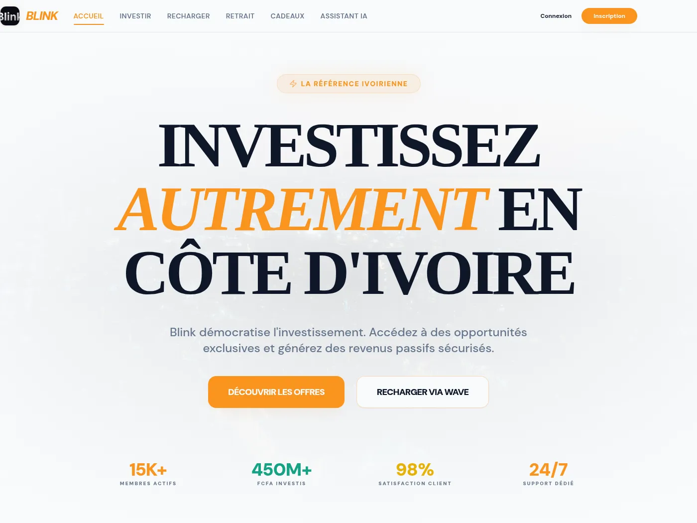 Ivoire Invest Platform (Remix)