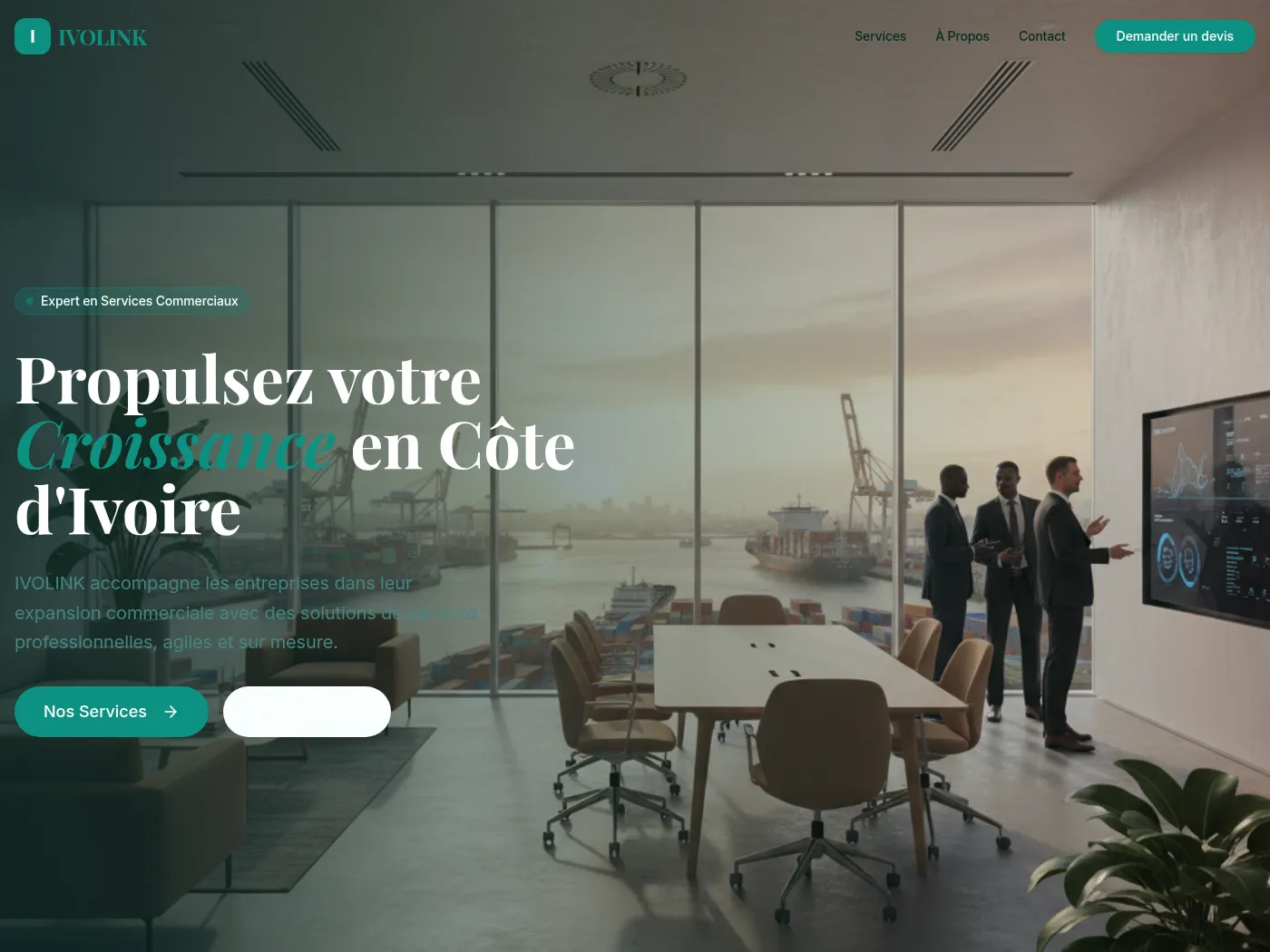 Ivolink Services Website
