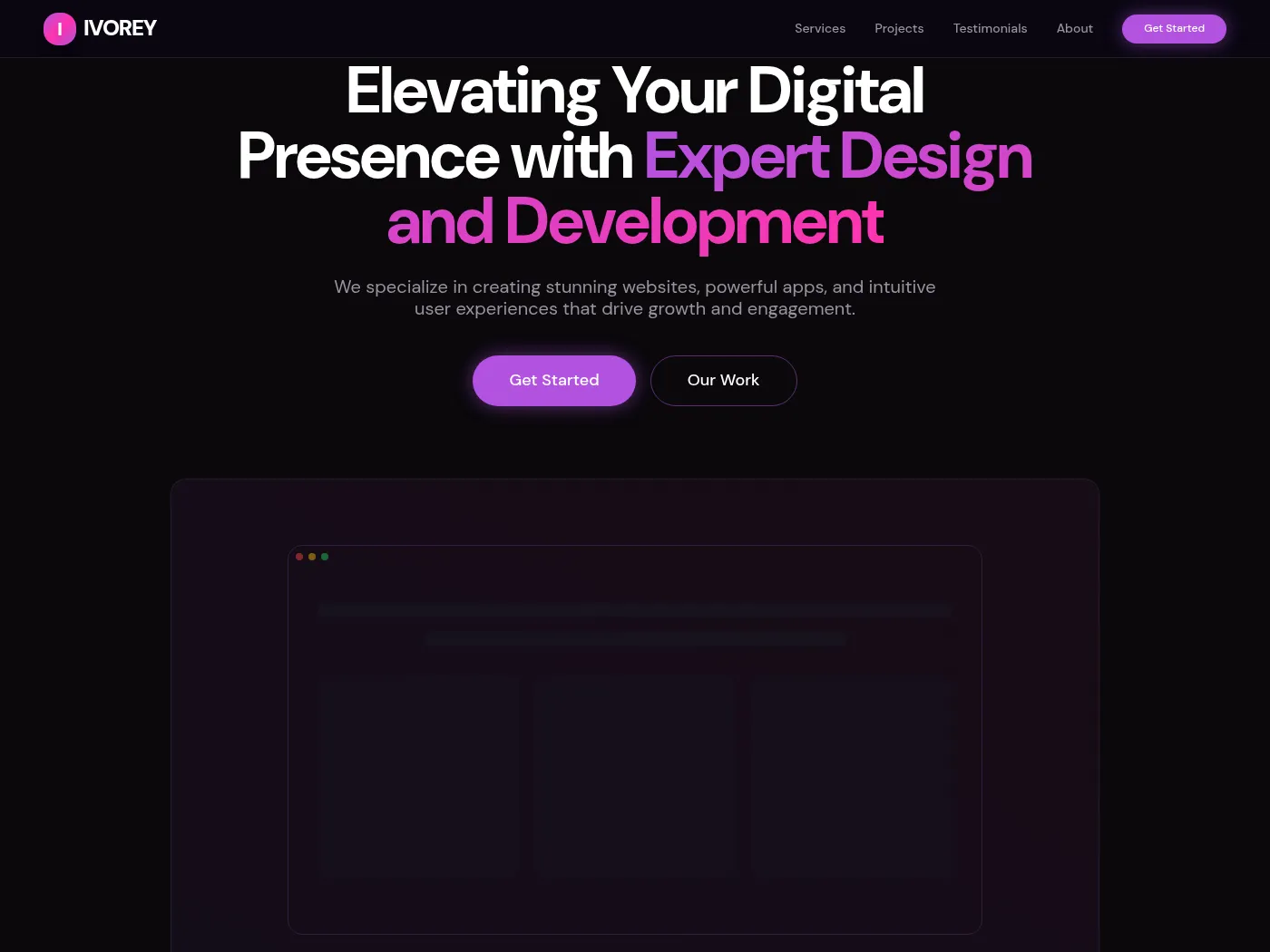 Ivorey Web Clone