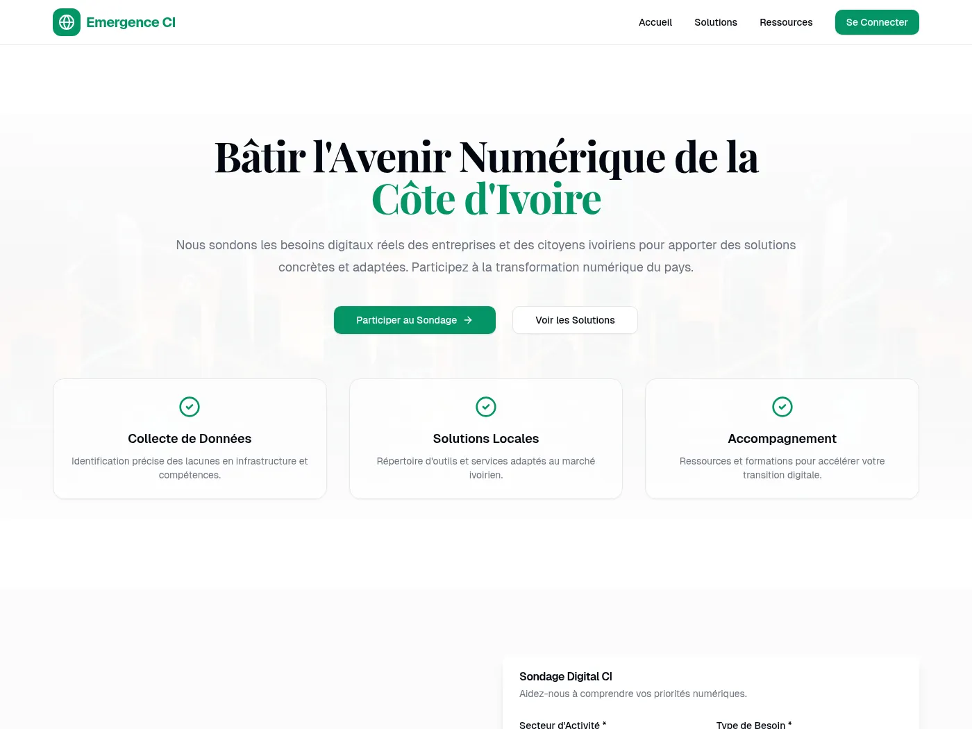 Digital Needs Ivory Coast