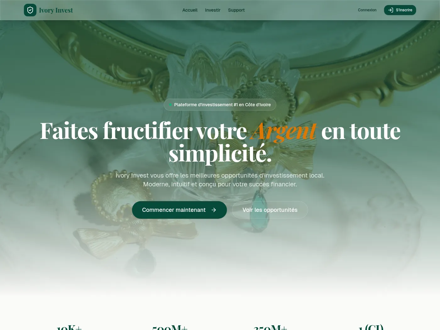 Ivory Invest Platform