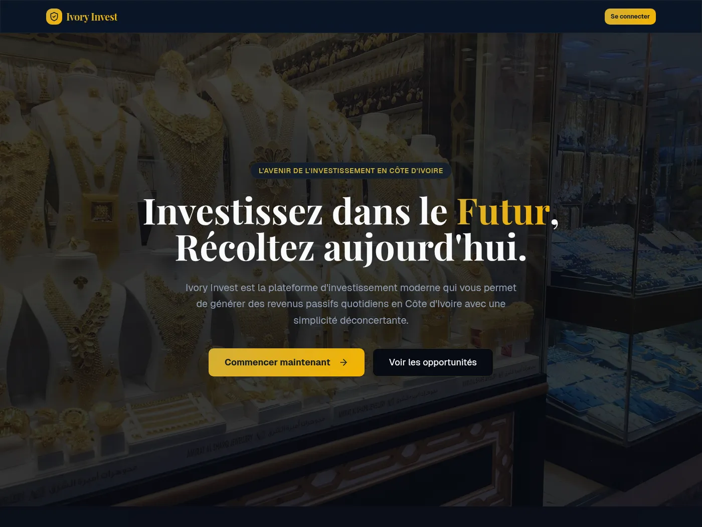 Ivory Invest Platform